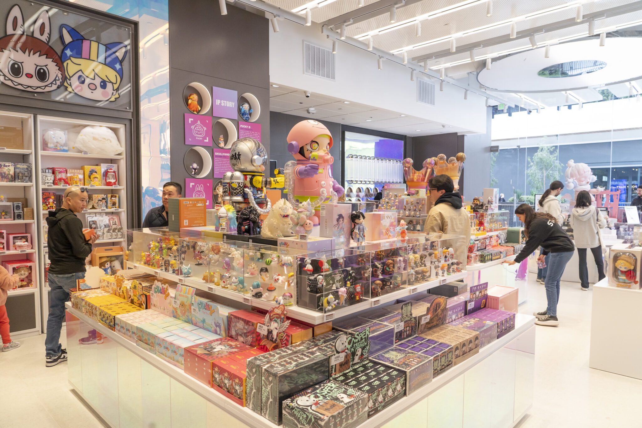 POP MART Store inside Westfield Century City